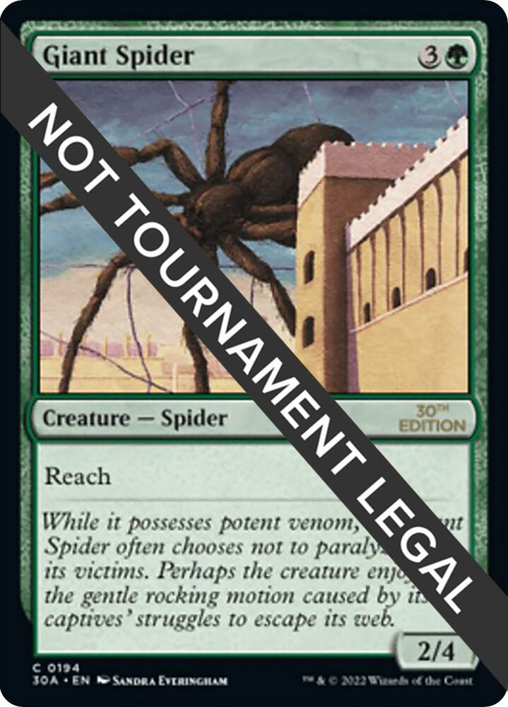 Giant Spider - 30th Anniversary Edition - Magic: The Gathering ...