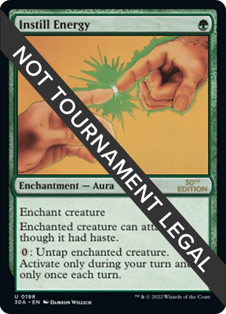 Instill Energy - 30th Anniversary Edition - Magic: The Gathering ...