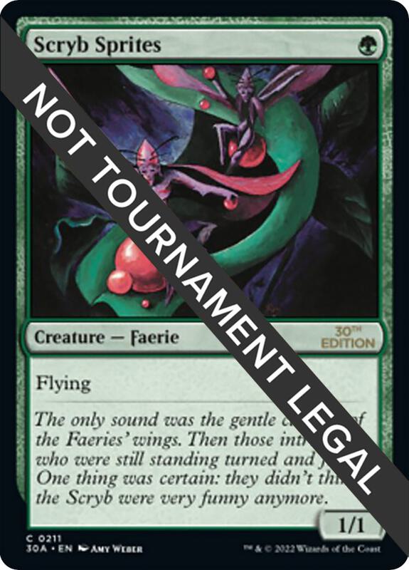 Scryb Sprites - 30th Anniversary Edition - Magic: The Gathering
