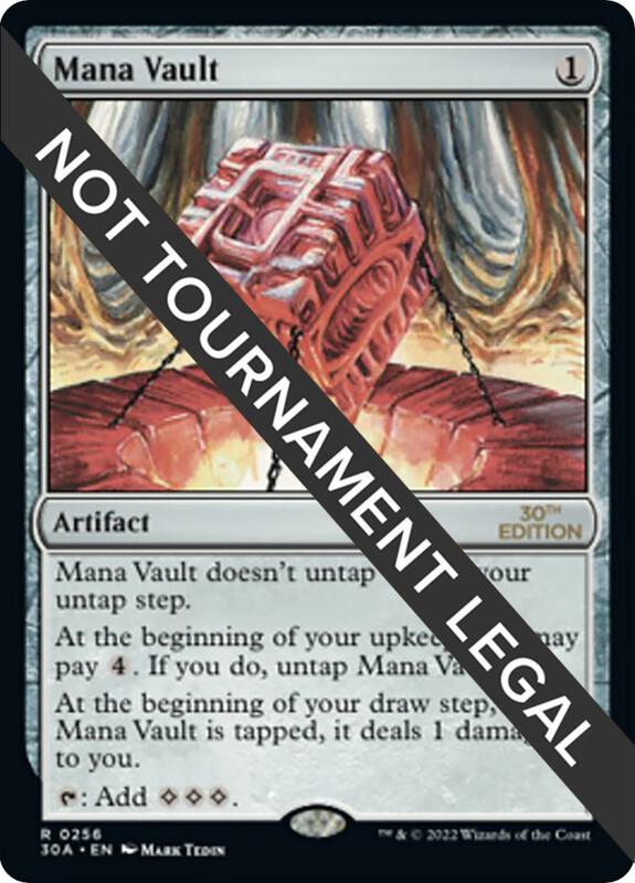 Mana Vault - 30th Anniversary Edition - Magic: The Gathering ...