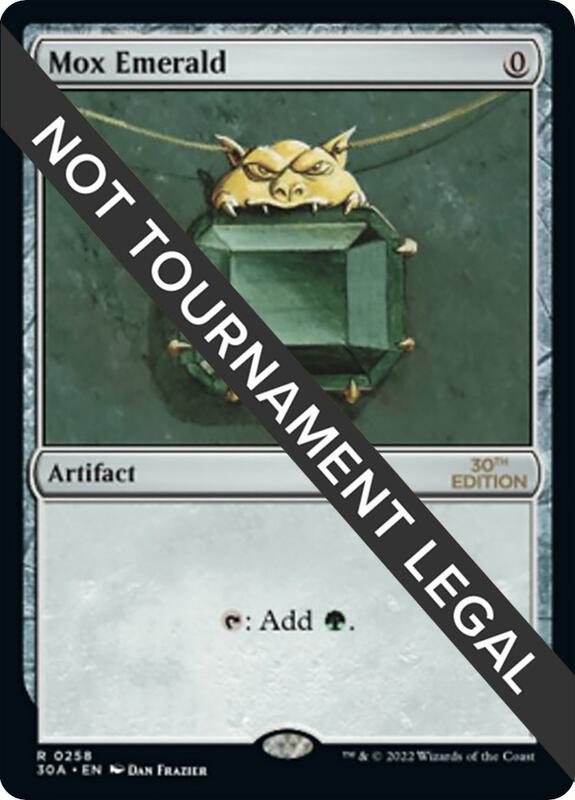 Mox Emerald - 30th Anniversary Edition - Magic: The Gathering - TCGplayer.com