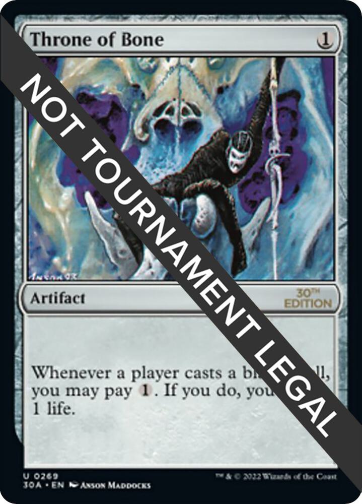 Throne of Bone - 30th Anniversary Edition - Magic: The Gathering ...