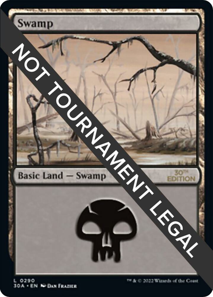 Swamp (290) - 30th Anniversary Edition - Magic: The Gathering ...
