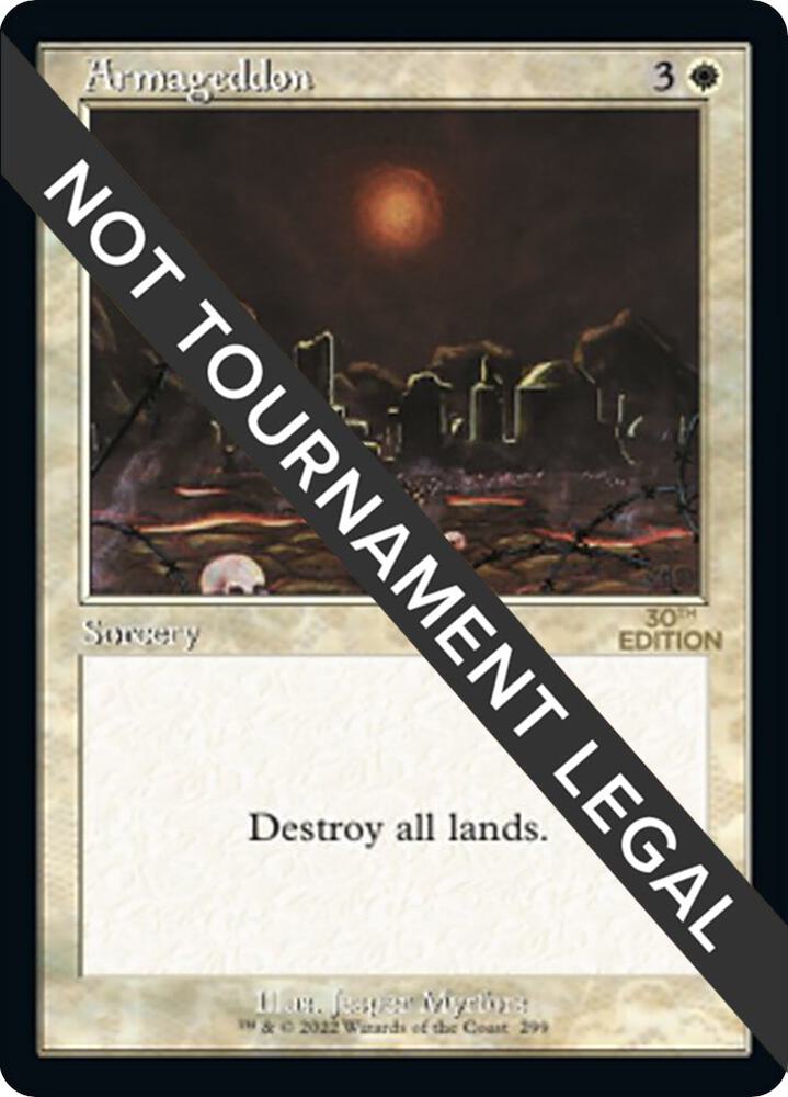 Armageddon (Retro Frame) - 30th Anniversary Edition - Magic: The ...