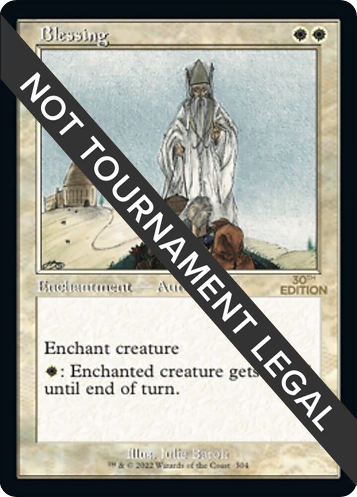 Blessing (Retro Frame) - 30th Anniversary Edition - Magic: The ...