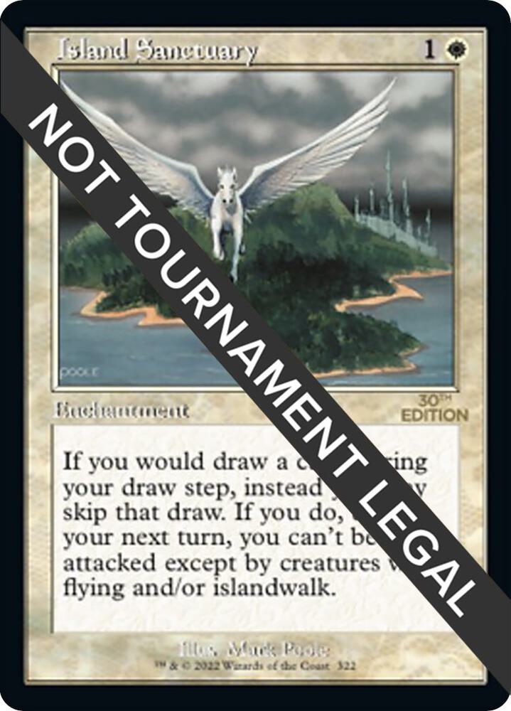 Island Sanctuary (Retro Frame) - 30th Anniversary Edition - Magic: The ...