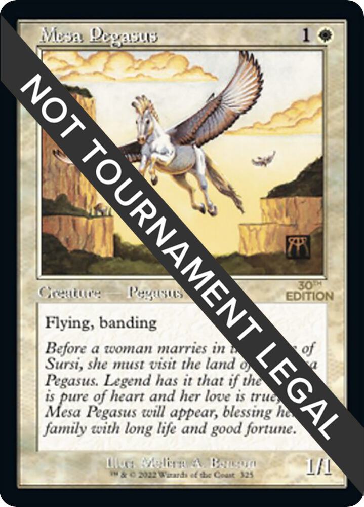 Mesa Pegasus (Retro Frame) - 30th Anniversary Edition - Magic: The ...
