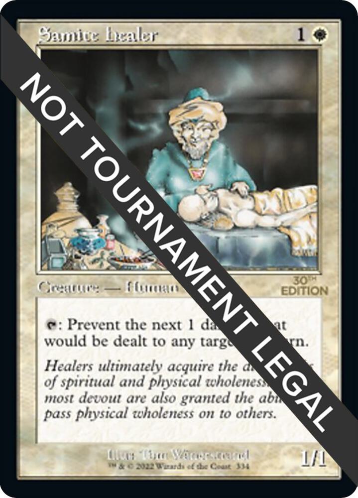 Samite Healer (Retro Frame) - 30th Anniversary Edition - Magic: The ...