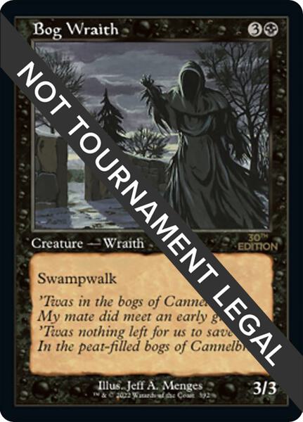 Bog Wraith (Retro Frame) - 30th Anniversary Edition - Magic: The ...