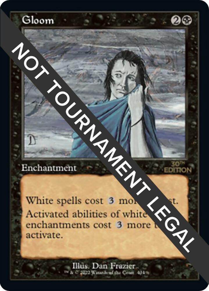 Gloom (Retro Frame) - 30th Anniversary Edition - Magic: The Gathering ...