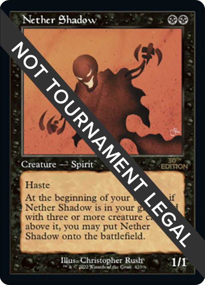 Nether Shadow (Retro Frame) - 30th Anniversary Edition - Magic: The ...