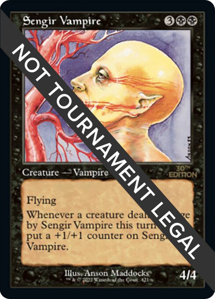 Sengir Vampire (Retro Frame) - 30th Anniversary Edition - Magic: The ...