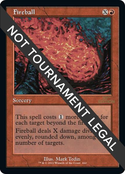 Fireball (Retro Frame) - 30th Anniversary Edition - Magic: The ...