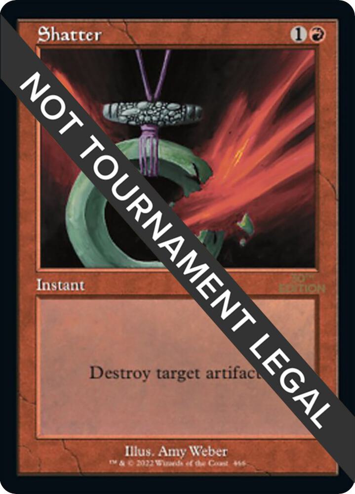 Shatter (Retro Frame) - 30th Anniversary Edition - Magic: The Gathering ...