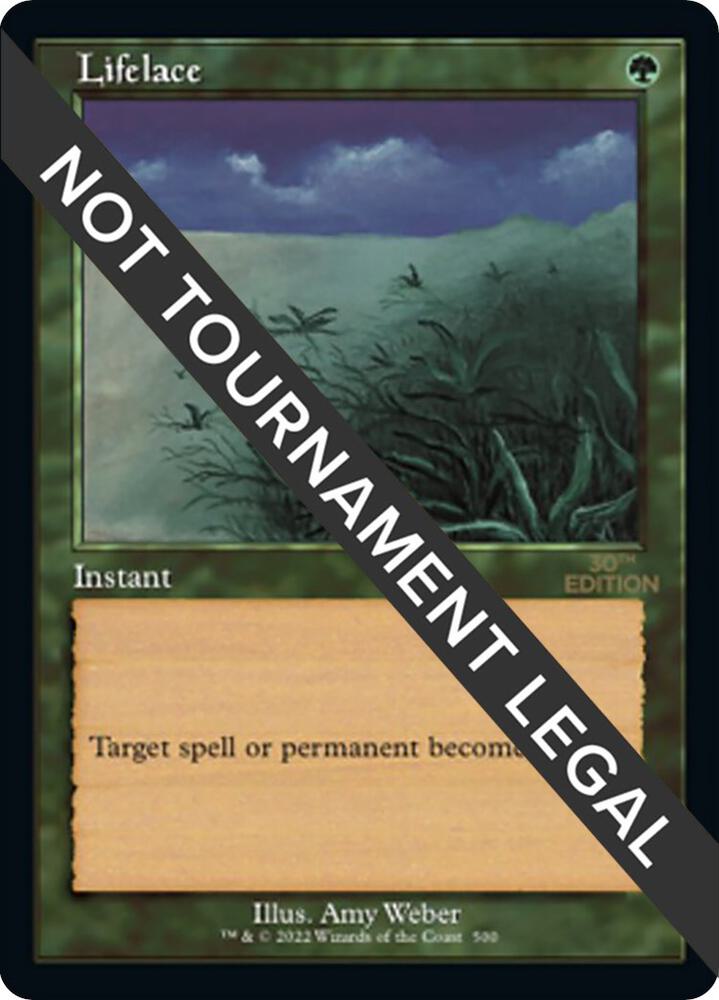 Lifelace (Retro Frame) - 30th Anniversary Edition - Magic: The ...