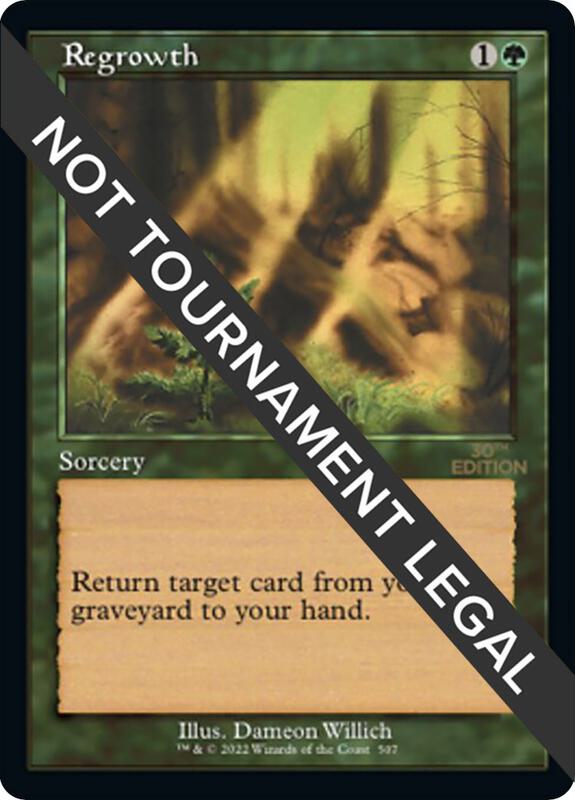 Regrowth (Retro Frame) - 30th Anniversary Edition - Magic: The ...