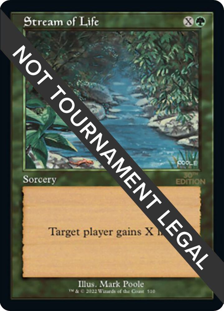 Stream of Life (Retro Frame) - 30th Anniversary Edition - Magic: The ...