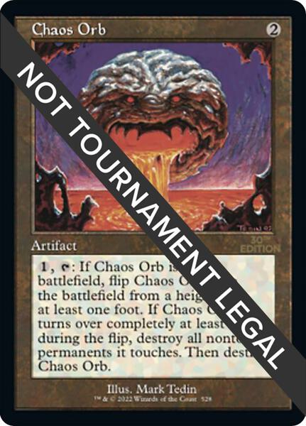 Chaos Orb (Retro Frame) - 30th Anniversary Edition - Magic: The ...