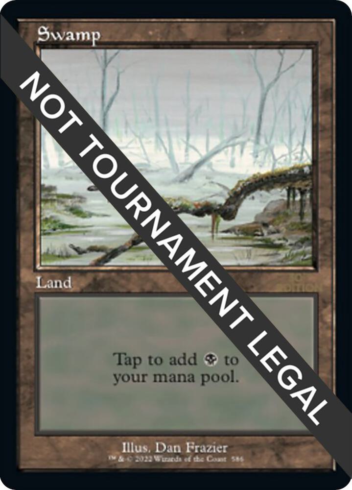 Swamp (586) (Retro Frame) - 30th Anniversary Edition - Magic: The ...