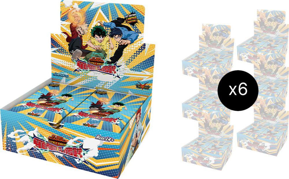 My Hero Academia: Heroes Clash Booster Box Case [1st Edition ...