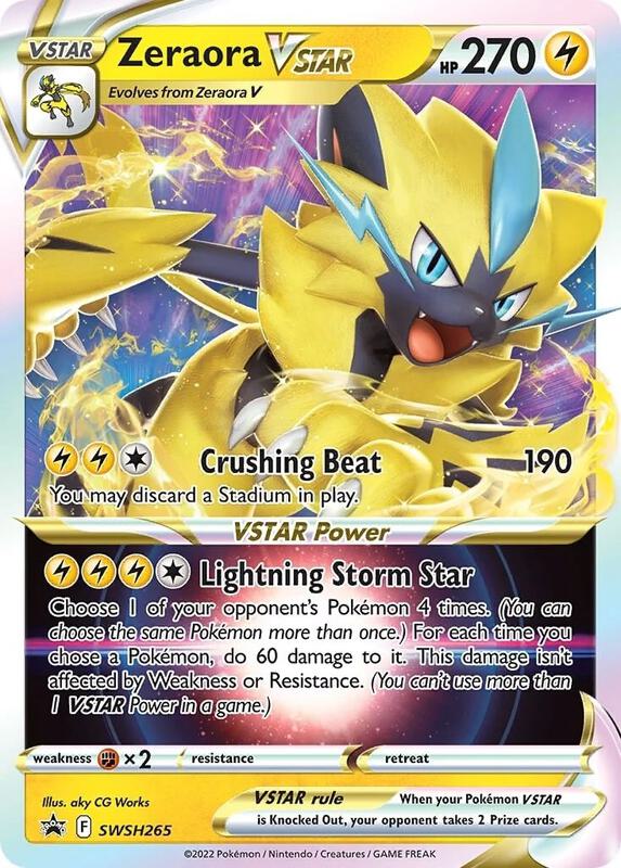 Zeraora V - SWSH263 - SWSH: Sword & Shield Promo Cards - Pokemon ...