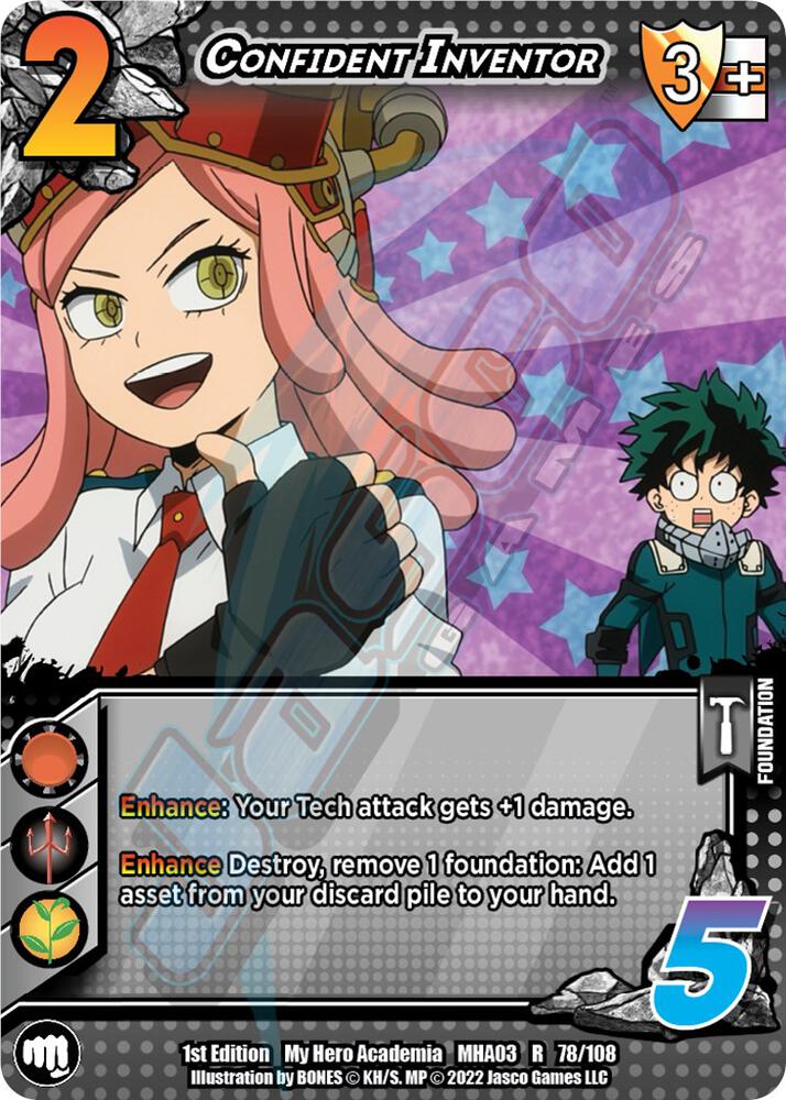 Confident Inventor - UniVersus: My Hero Academia: Heroes Clash - UniVersus