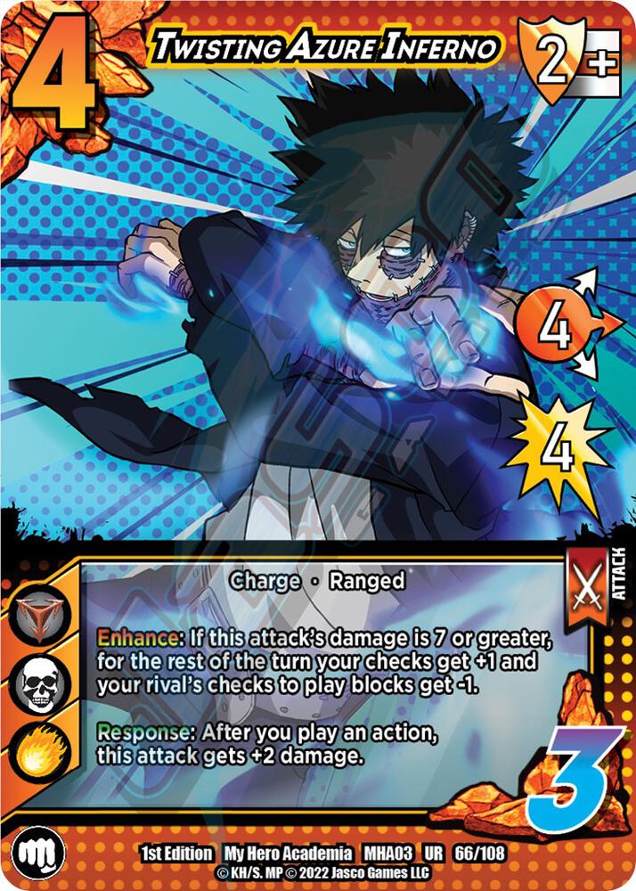 Twisting Azure Inferno - UniVersus: My Hero Academia: Heroes Clash - UniVersus - TCGplayer.com