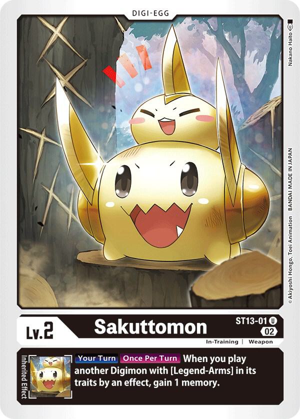 Sakuttomon - Starter Deck 13: Ragnaloardmon - Digimon Card Game