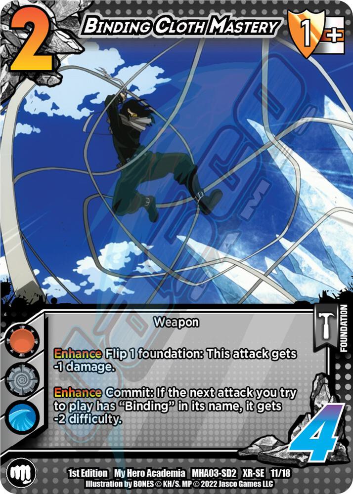 Binding Cloth Master (XR) - UniVersus: My Hero Academia: Heroes Clash - UniVersus - TCGplayer.com