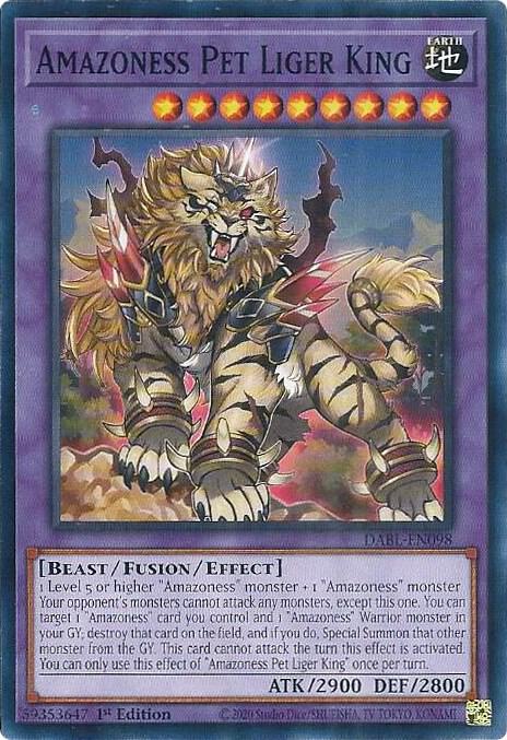 Amazoness Pet Liger King - Darkwing Blast - YuGiOh - TCGplayer.com