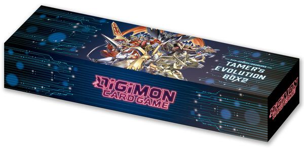 Digimon Card Game: Tamer's Evolution Box 2 Storage Box (Opened ...