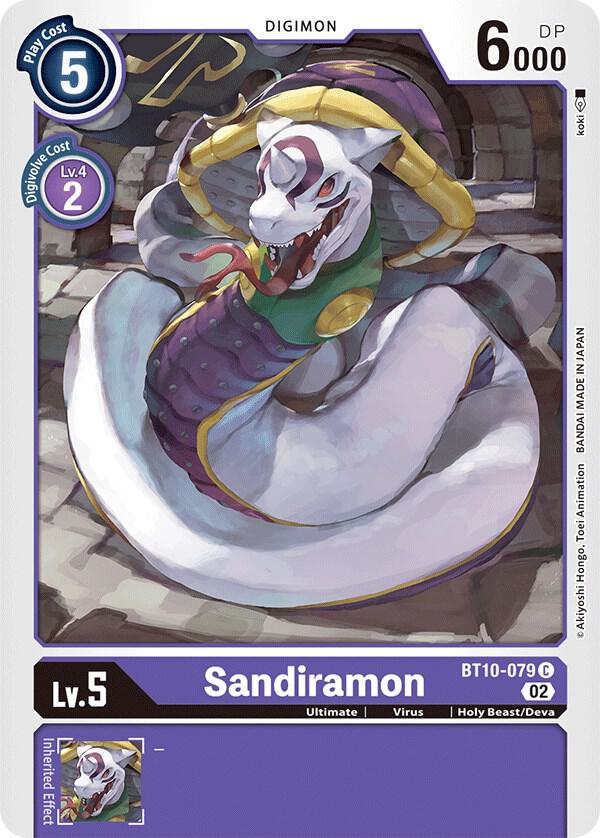 Sandiramon - Xros Encounter - Digimon Card Game - TCGplayer.com