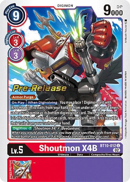 Shoutmon X7: Superior Mode (Alternate Art) (Gold) - Across Time ...