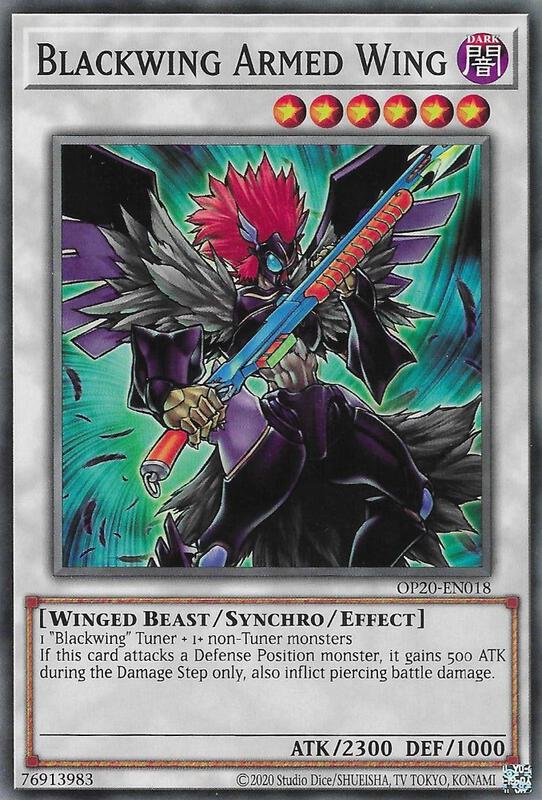 Blackwing Armor Master (Quarter Century Secret Rare) - 25th Anniversary ...