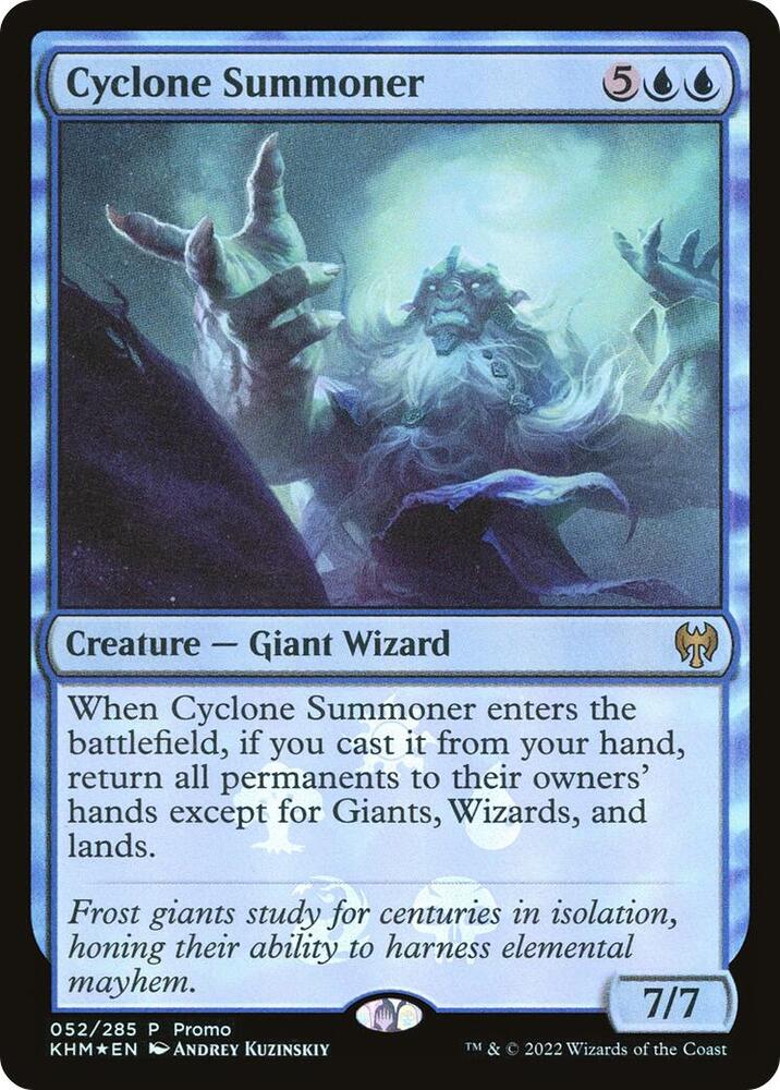 Cyclone Summoner - Media Promos - Magic: The Gathering - TCGplayer.com