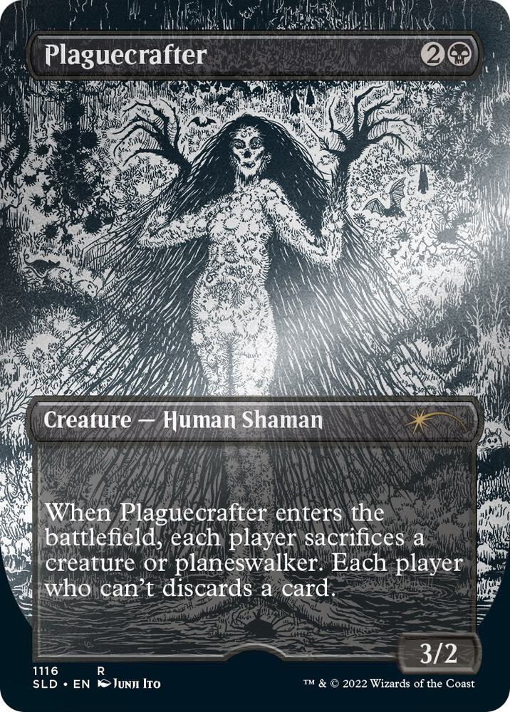Plaguecrafter (Borderless) (Foil Etched) - Secret Lair Drop Series ...