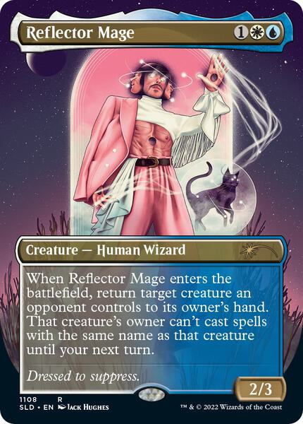 Reflector Mage (Borderless) - Secret Lair Drop Series - Magic: The ...
