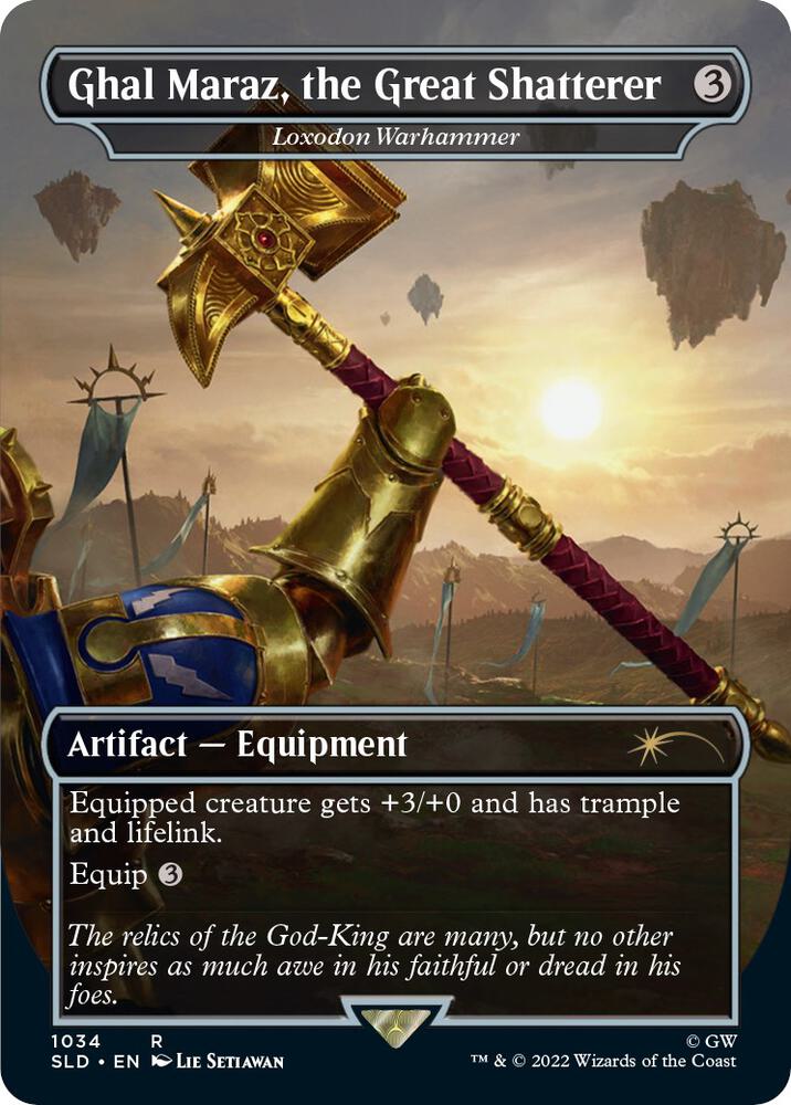 Ghal Maraz, the Great Shatterer - Loxodon Warhammer (Borderless ...