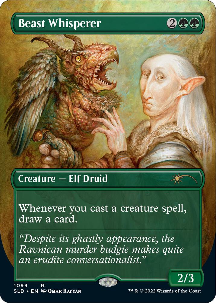 Beast Whisperer (Borderless) - Secret Lair Drop Series - Magic: The ...