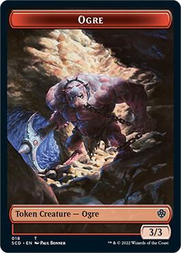 Ogre // Zombie Double-Sided Token - Starter Commander Decks - Magic ...