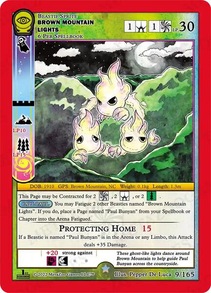 Brown Mountain Lights - Seance: First Edition - MetaZoo - TCGplayer.com