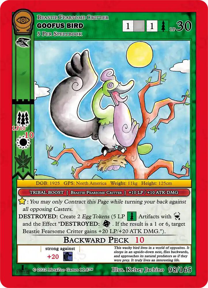 Goofus Bird - Seance: First Edition - MetaZoo - TCGplayer.com