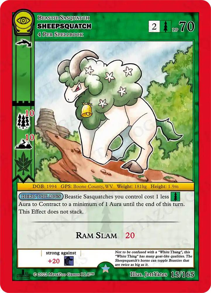 Sheepsquatch - Seance: First Edition - MetaZoo - TCGplayer.com