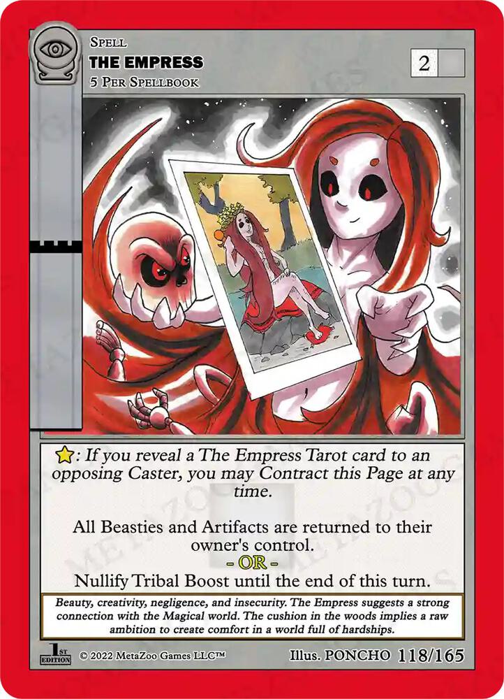 The Empress - Seance: First Edition - MetaZoo - TCGplayer.com