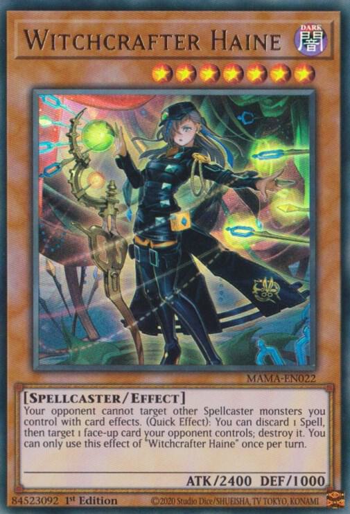 Witchcrafter Haine - Magnificent Mavens - YuGiOh - TCGplayer.com