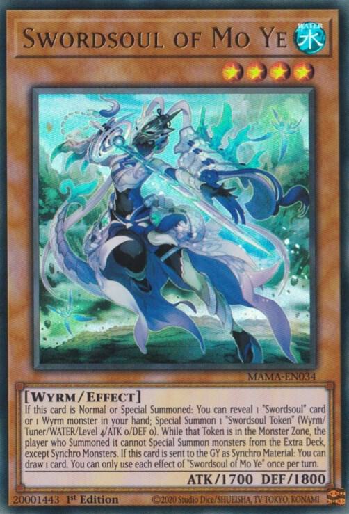 Swordsoul of Mo Ye - Magnificent Mavens - YuGiOh - TCGplayer.com