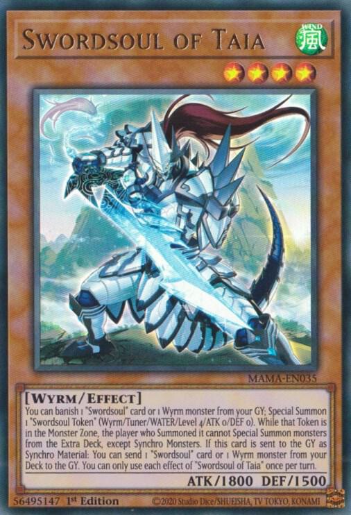 Swordsoul Supreme Sovereign - Chengying - Magnificent Mavens - YuGiOh ...