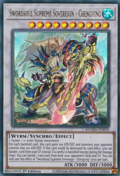Swordsoul Supreme Sovereign - Chengying - Magnificent Mavens - YuGiOh - TCGplayer.com