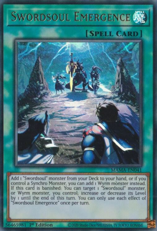 Swordsoul Emergence - Magnificent Mavens - YuGiOh - TCGplayer.com