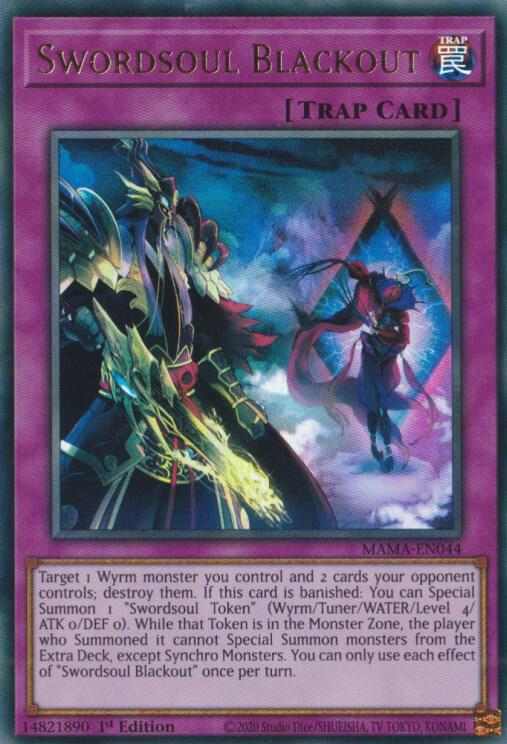 Swordsoul Blackout - Magnificent Mavens - YuGiOh - TCGplayer.com